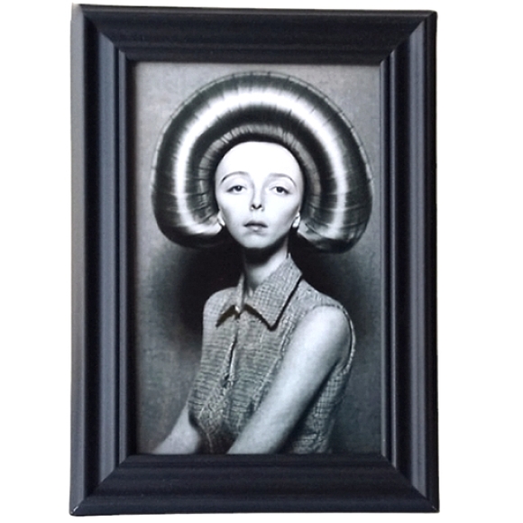 Vintage | Other | Vintage Beauty Womans Hair Oddity Weird Odd Decor ...